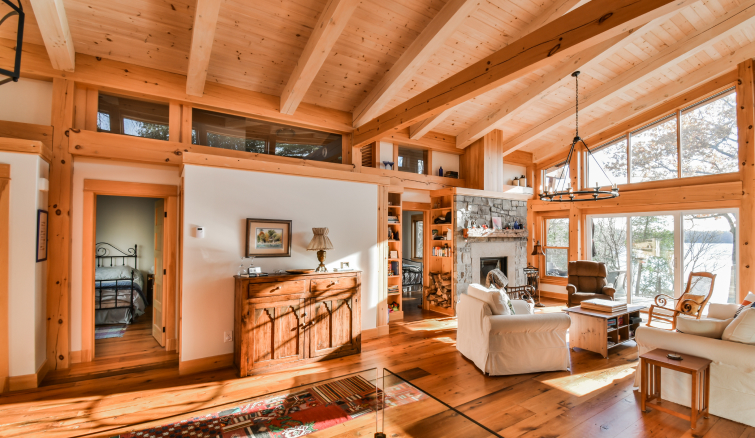 The Silver Rock Custom Timber-Frame Dream Home | Noble Element Structure